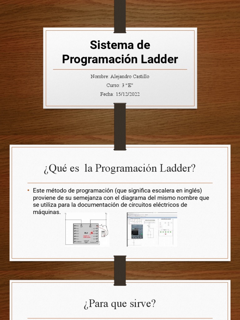 Sistema de Programación Ladder | PDF