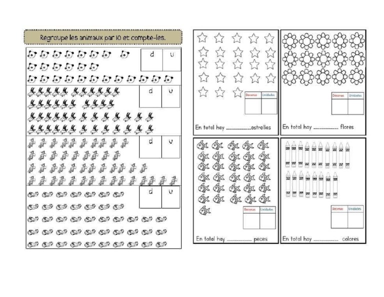 Sumas de 10 en 10 | PDF