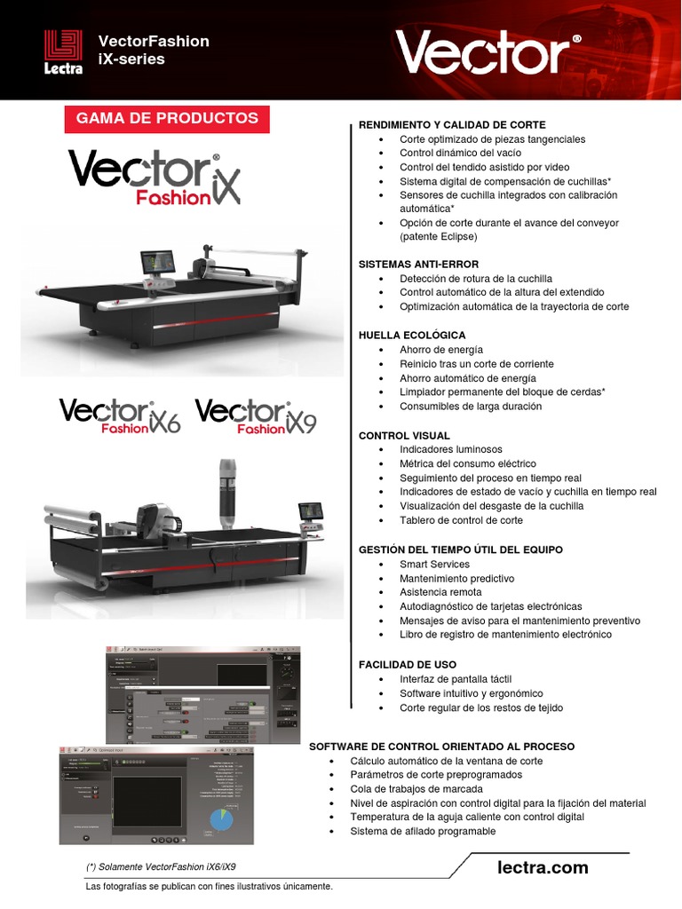 Lectra Vector Fashion Ix Series PDF | PDF