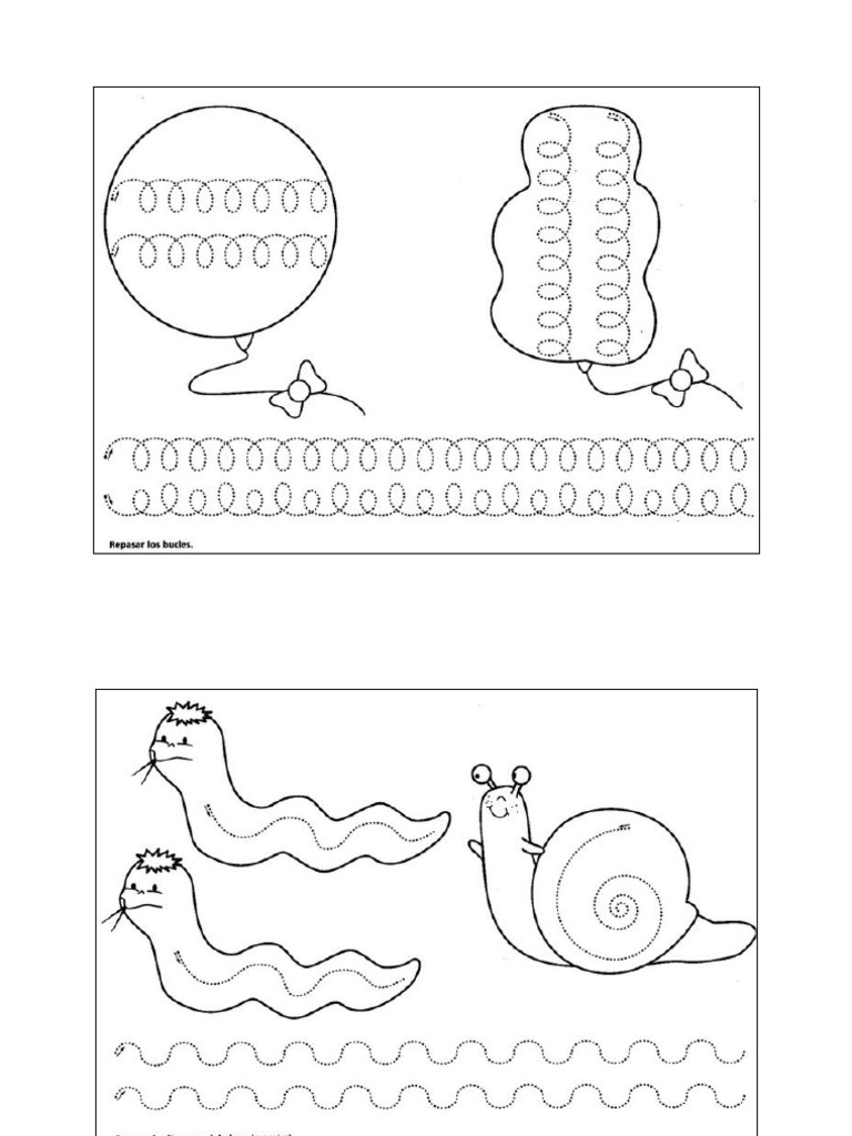 Trazos Grafomotricidad Pdf