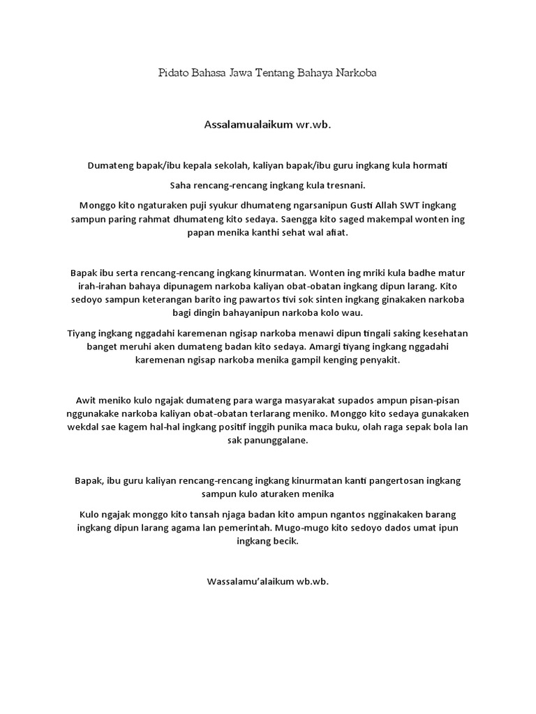 Dokumen Tgs BJW | PDF