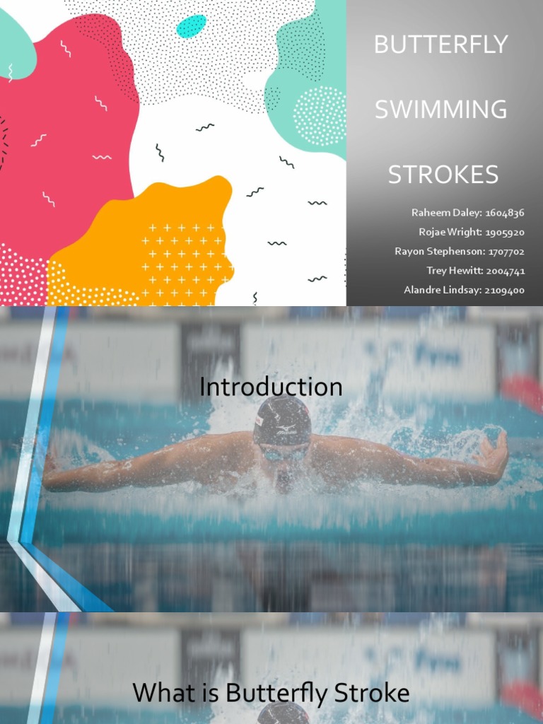 Butterfly Stroke Cor | PDF | Swimming (Sport) | Athletic Sports