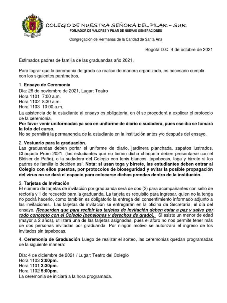 Circular Grados 2021 PDF | PDF
