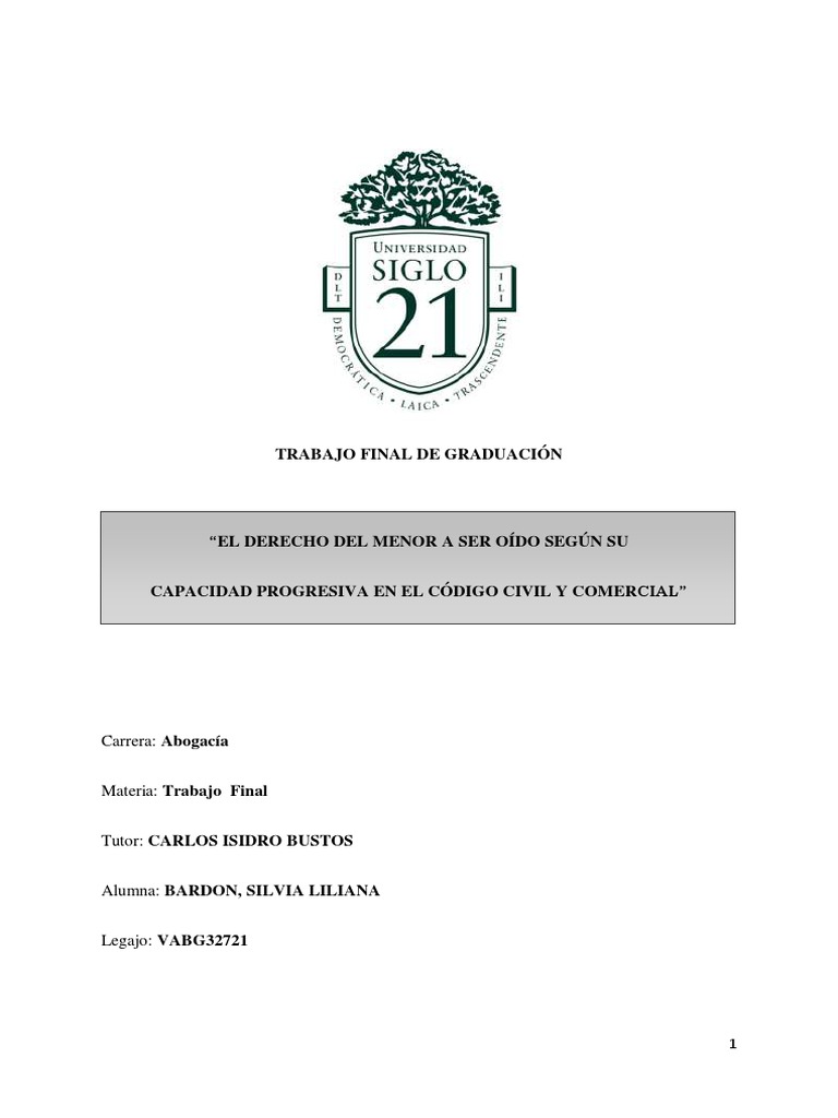 Derecho del Menor a Ser Oído | PDF | Adopción | Derechos humanos