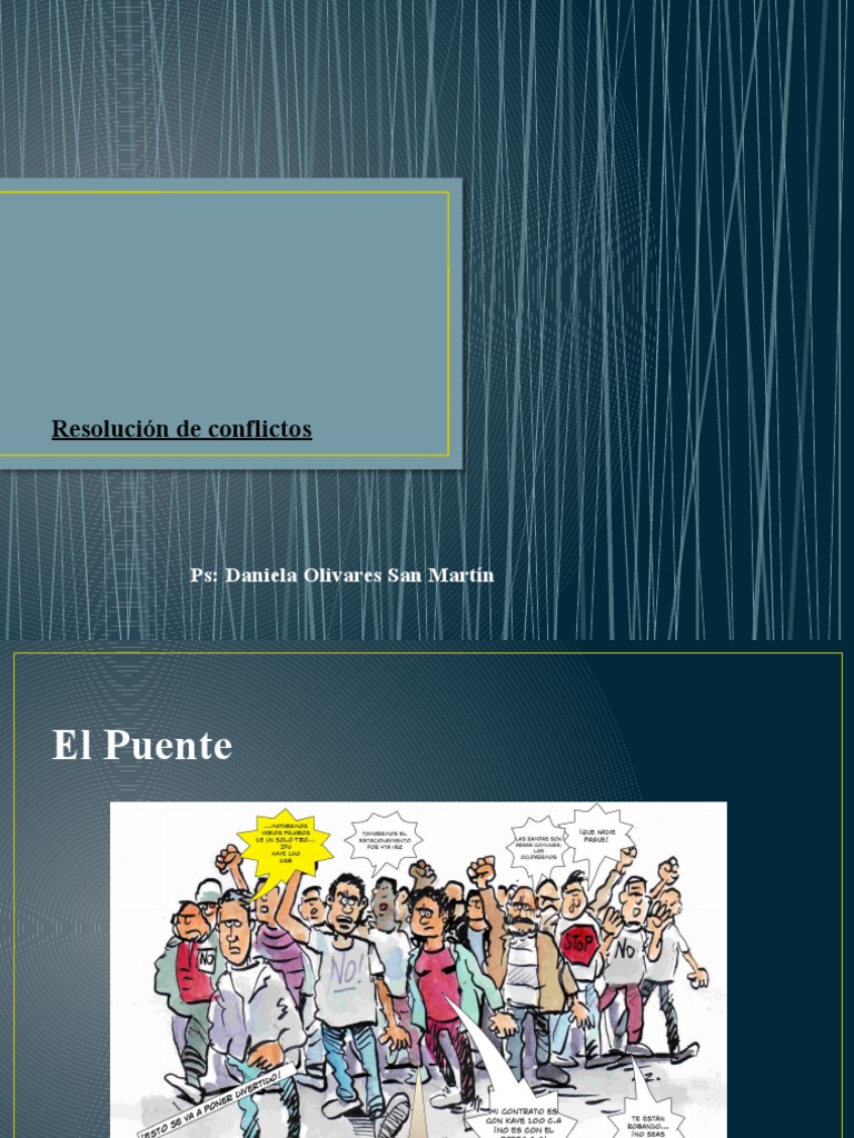 Presentación Resolucion de Conflictos | PDF | Mediación | Negociación