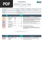 SPM 2 Medida de Procesamiento Sensorial | PDF