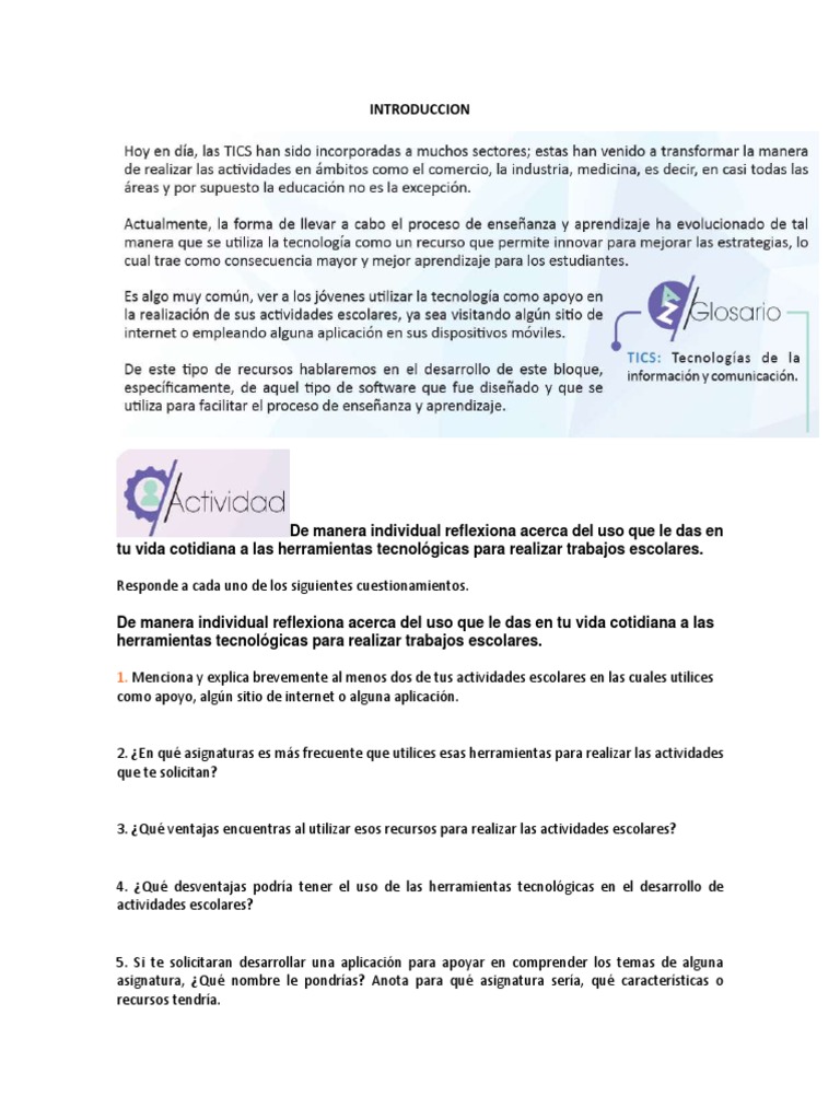 Introduccion de Informatica II | PDF