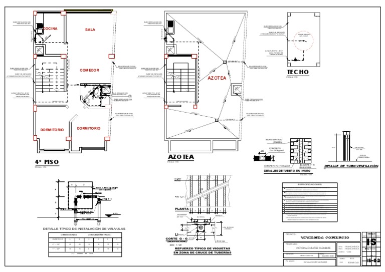 Techo: Azotea | PDF | Administracion del Agua | Ingeniería de Procesos