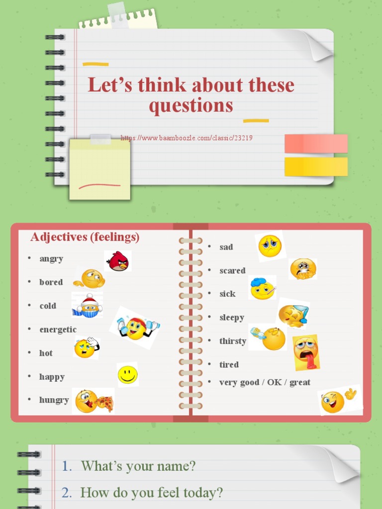 Let's Get to Know Each Other | PDF