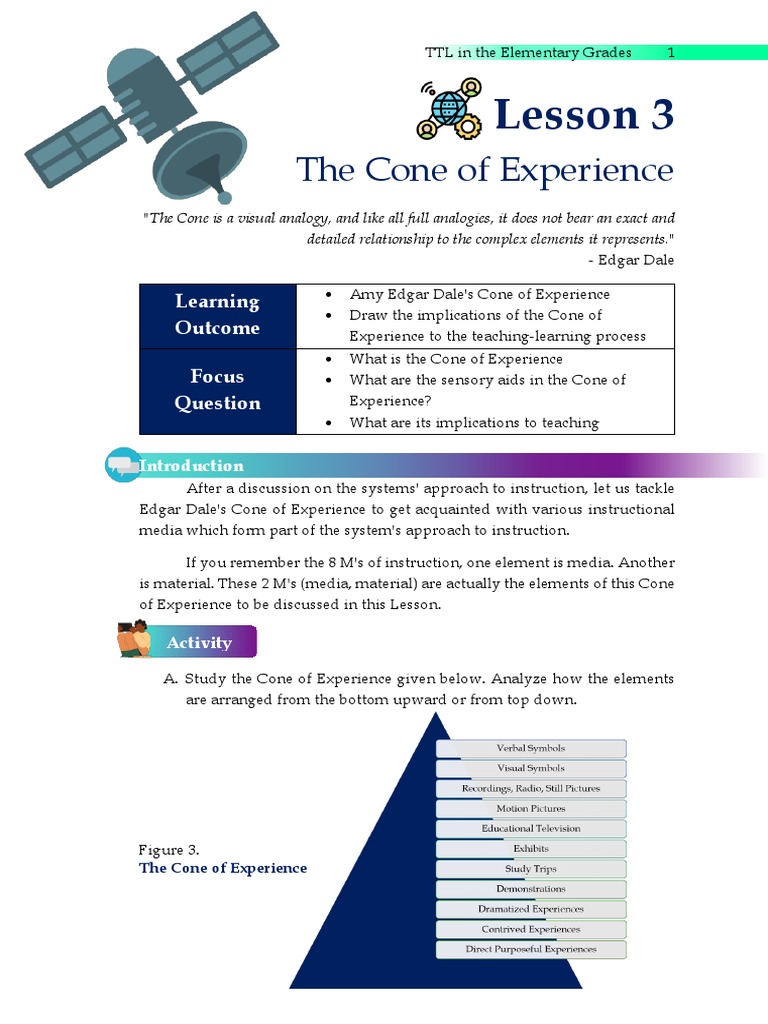Understanding Edgar Dale's Cone of Experience: An Analysis of its ...