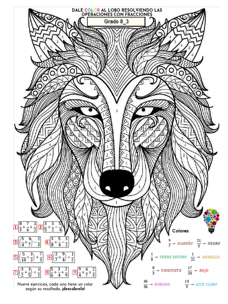 Operaciones Con Fracciones - 8 - 3 | PDF