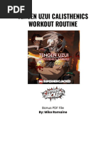 Katsuki Bakugo Workout PDF | PDF | Strength Training | Physical Fitness