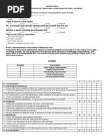 Earthquake Drill Evaluation Form | PDF | Public Safety | Emergency ...