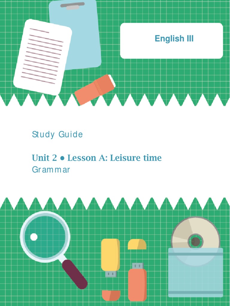 Study Guide - Unit 2 | PDF | English Language | Object (Grammar)