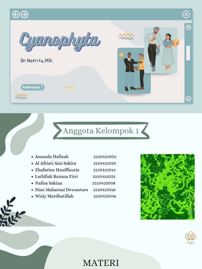 Kelompok 1 - Cyanophyta | PDF