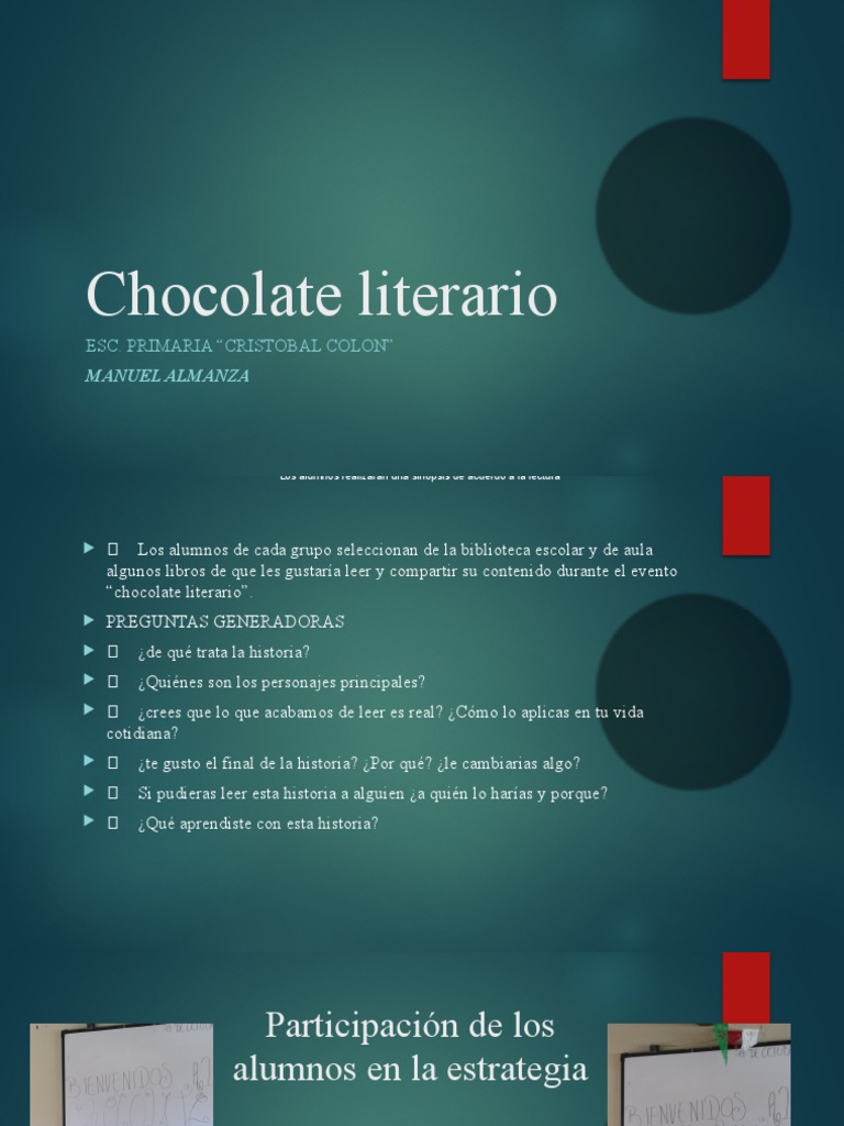 Chocolate Literario | PDF