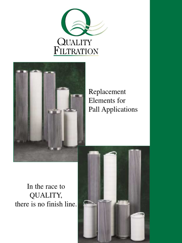 Replacement Elements For Pall Applications | PDF | Physical Sciences ...