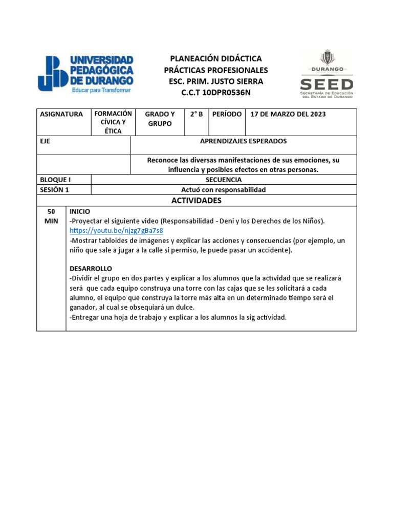 Jessica Barrientos Aguilar (17 de Marzo) | PDF