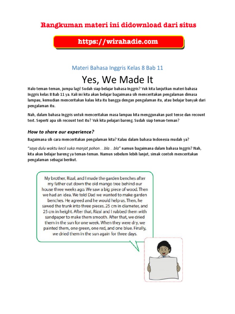 Chap 11. Yes, We Made It | PDF