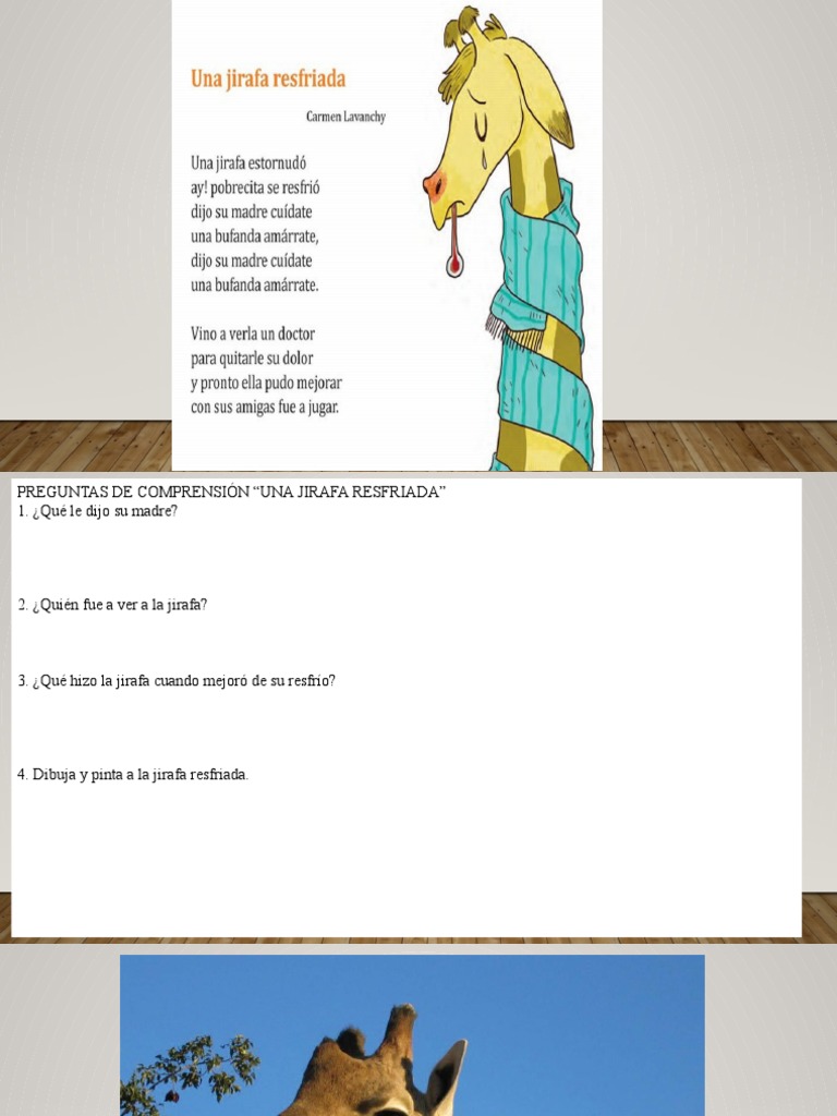La Jirafa Resfriada Pdf