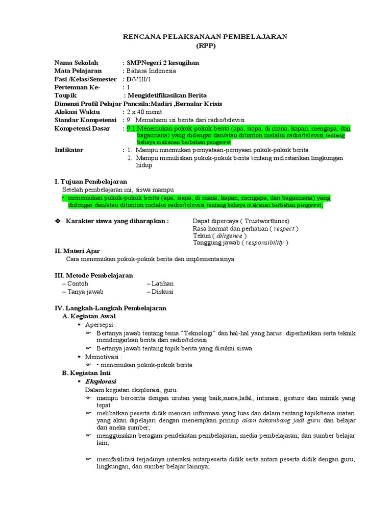 IDENTIFYING THE KEY POINTS | PDF