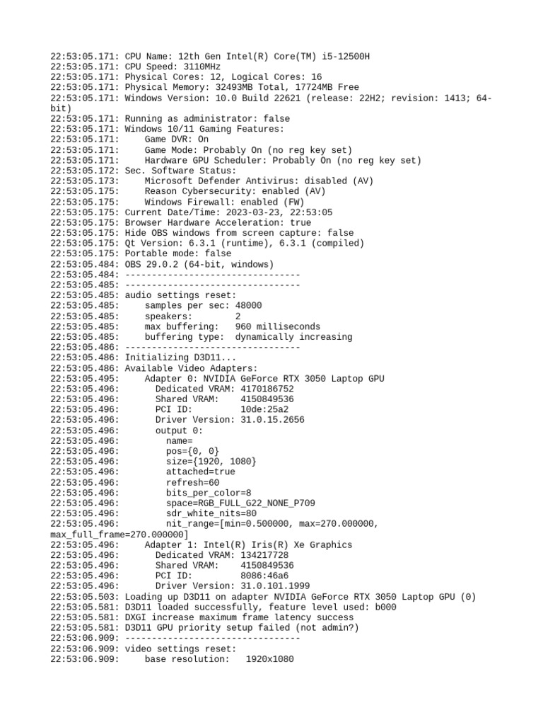 Logs Obs | PDF | Software Development | Digital Technology