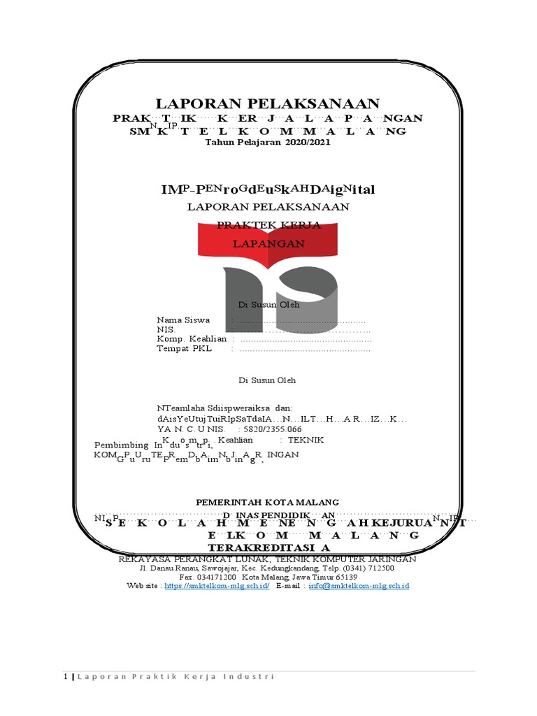 Laporan PKL TKJ | PDF