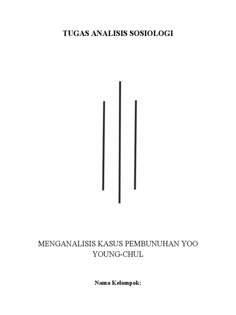 Analisis Sosiologi | PDF | Fiksi Misteri, Thriller, & Kejahatan