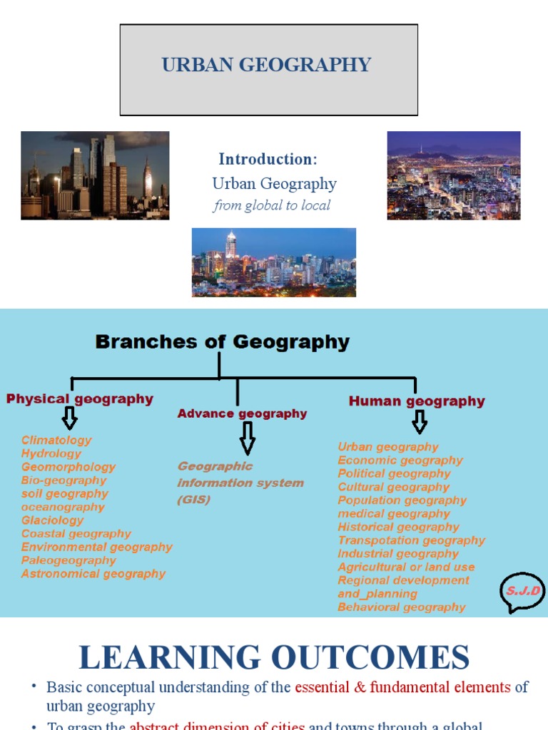 Understanding Urban Geography: From Global Processes to Local Spatial ...