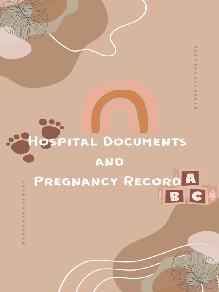 Hospital Documents Label | PDF