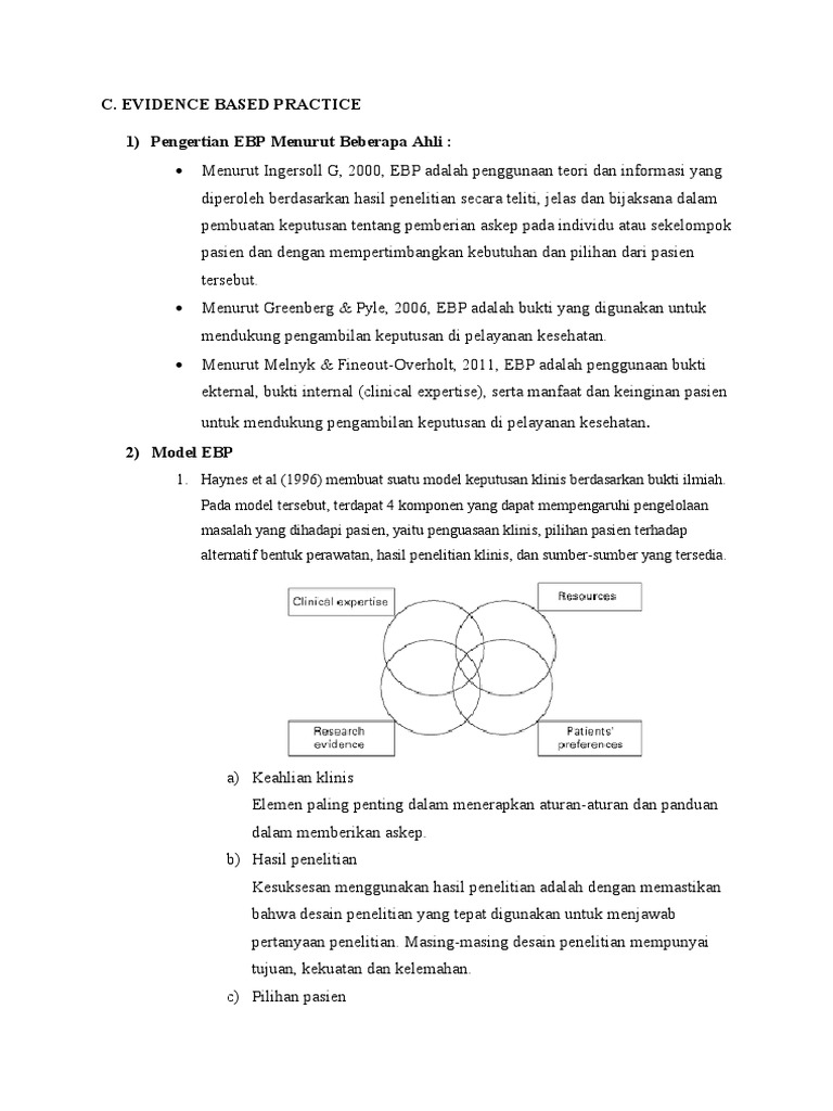 Evidence Based Practice | PDF