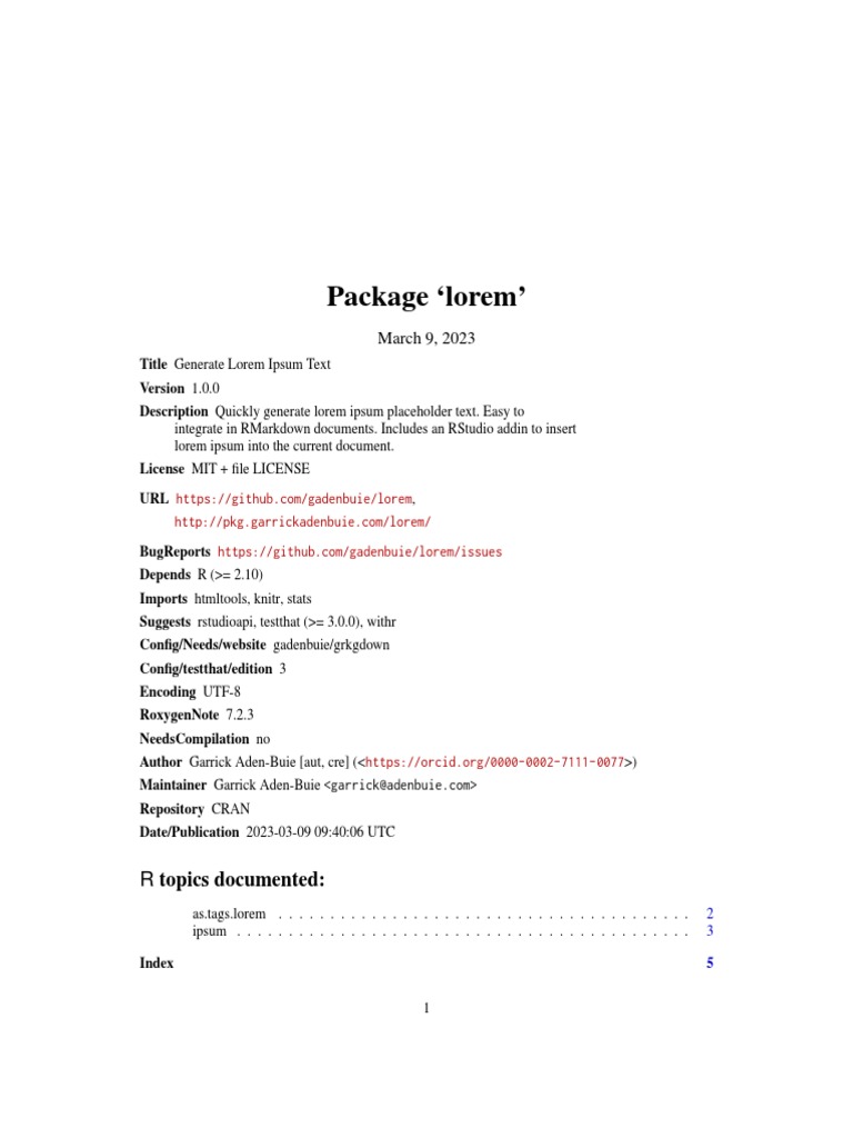 Lorem | PDF | Html Element | Paragraph