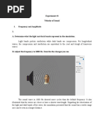 PHET Waves Intro - Sound | PDF | Waves | Wavelength
