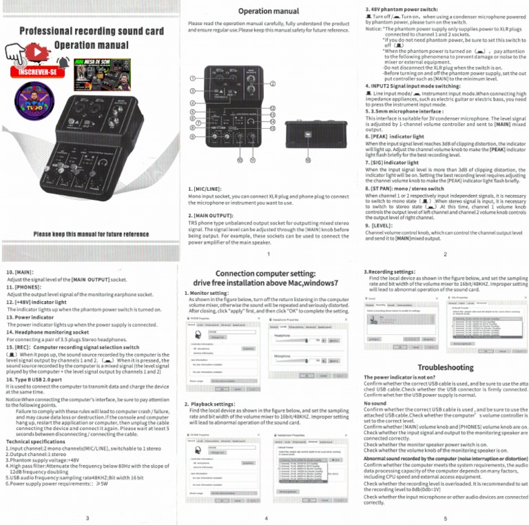 Manual Técnico TEYUN Q12 | PDF