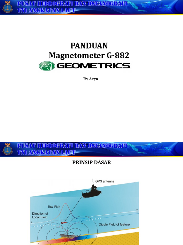 Panduan Magnetometer Geometrics G-882 | PDF | Magnetometer ...