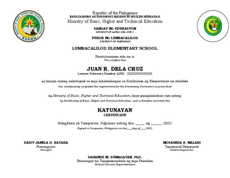 Certificate 101 | PDF