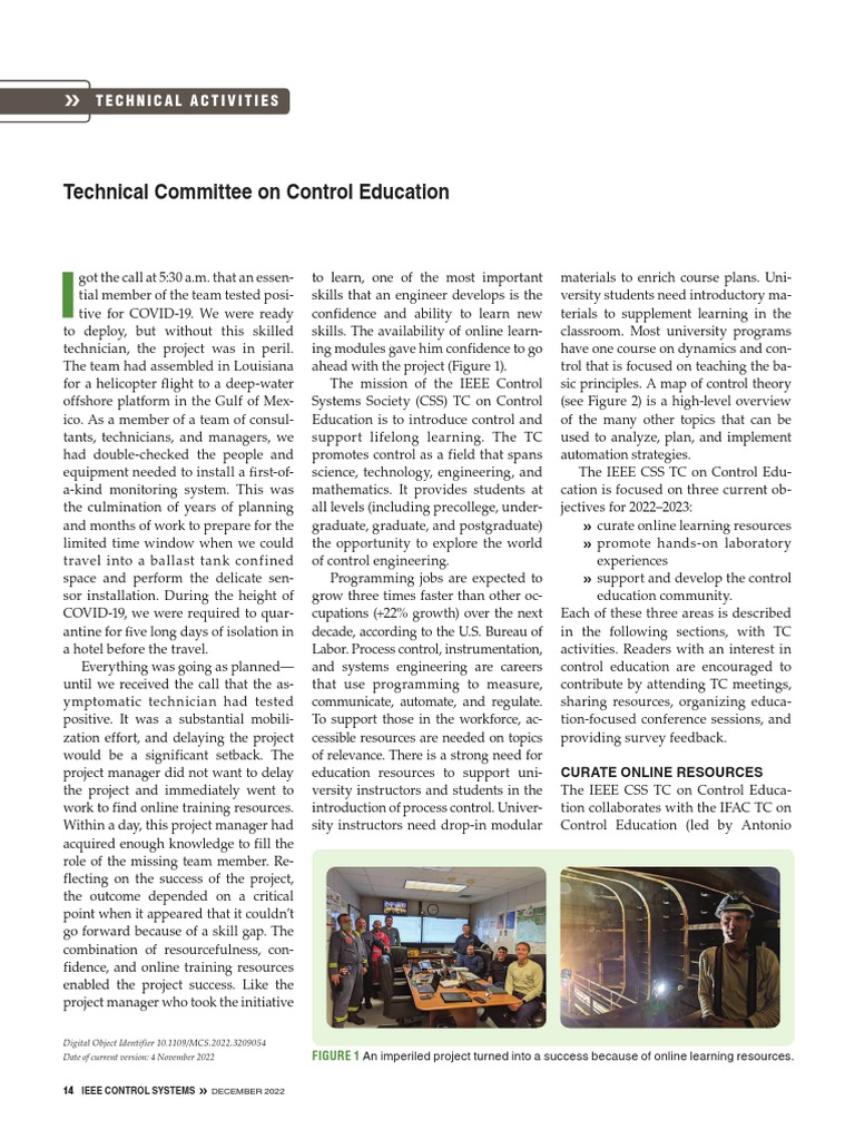 Map of Control Theory PDF | PDF | Educational Technology | Learning