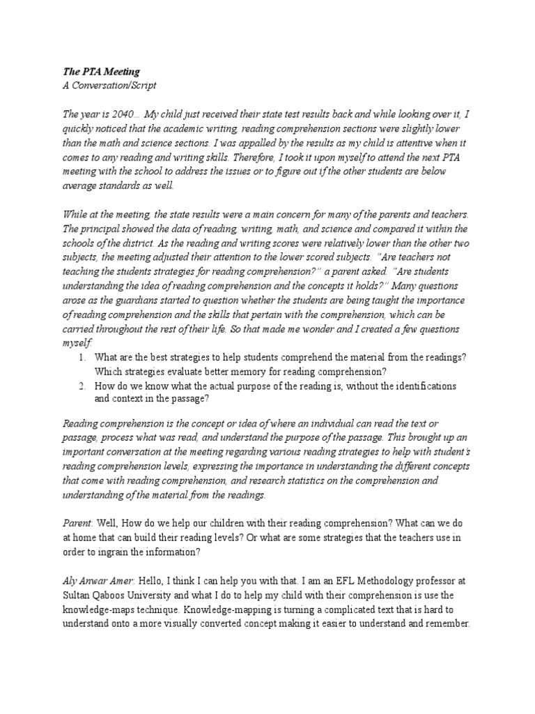 Writing Project 2 1 Download Free Pdf Reading Comprehension