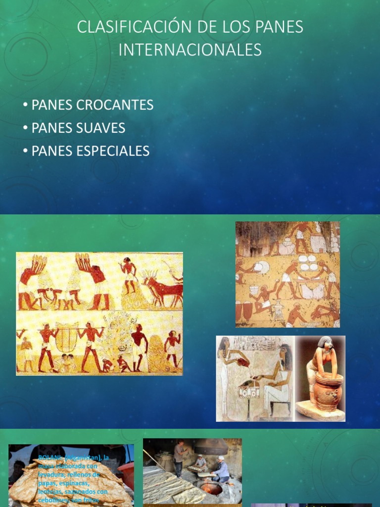 Clasificación de Los Panes Internacionales PDF | PDF | Panes | Cocina ...