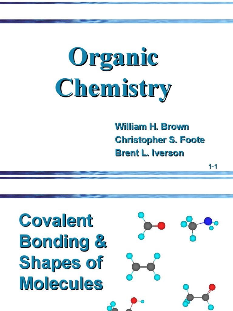 Fundamental Principles of Organic Chemistry: Electron Configurations ...