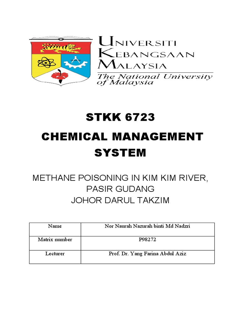 Chronology of Methane Poisoning in Pasir Gudang | PDF | Toxicity | Cyanide