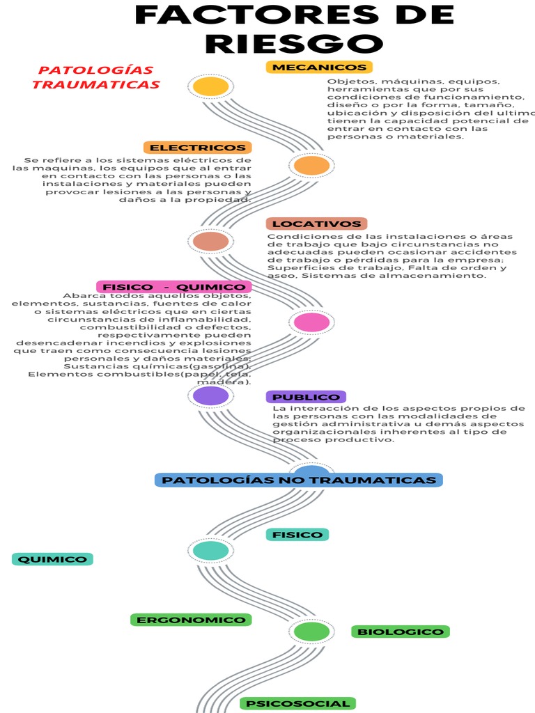 Infografia - Factores de Riesgo | PDF | Ciencias fisicas