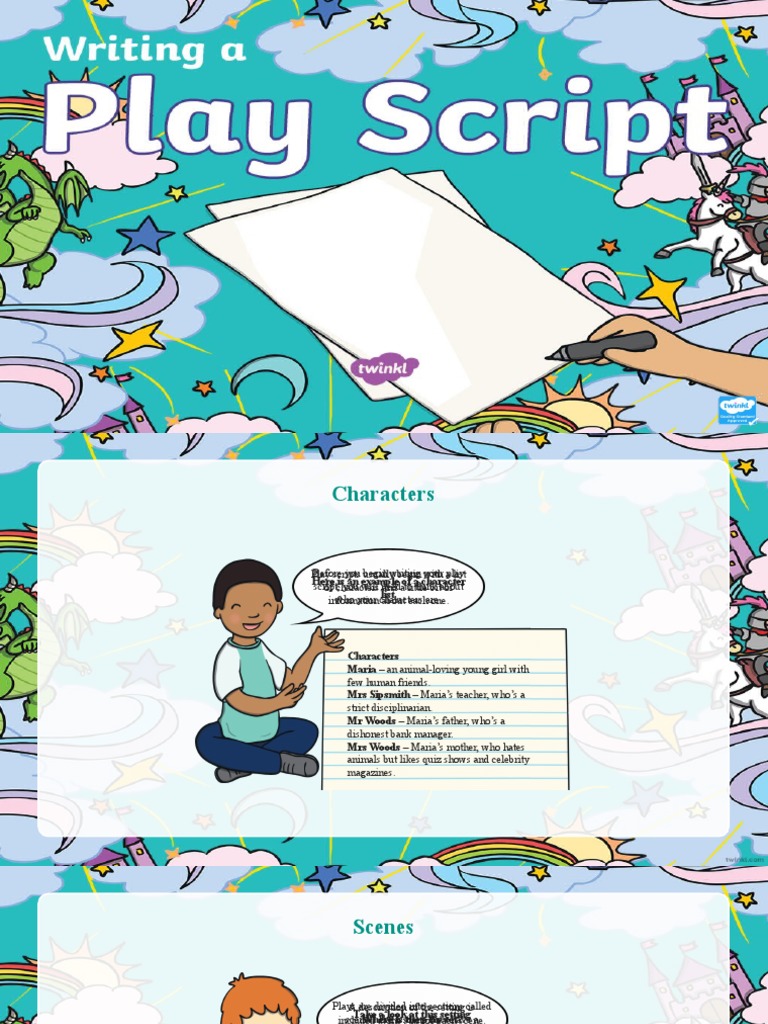 Playwriting Basics for Beginners | PDF