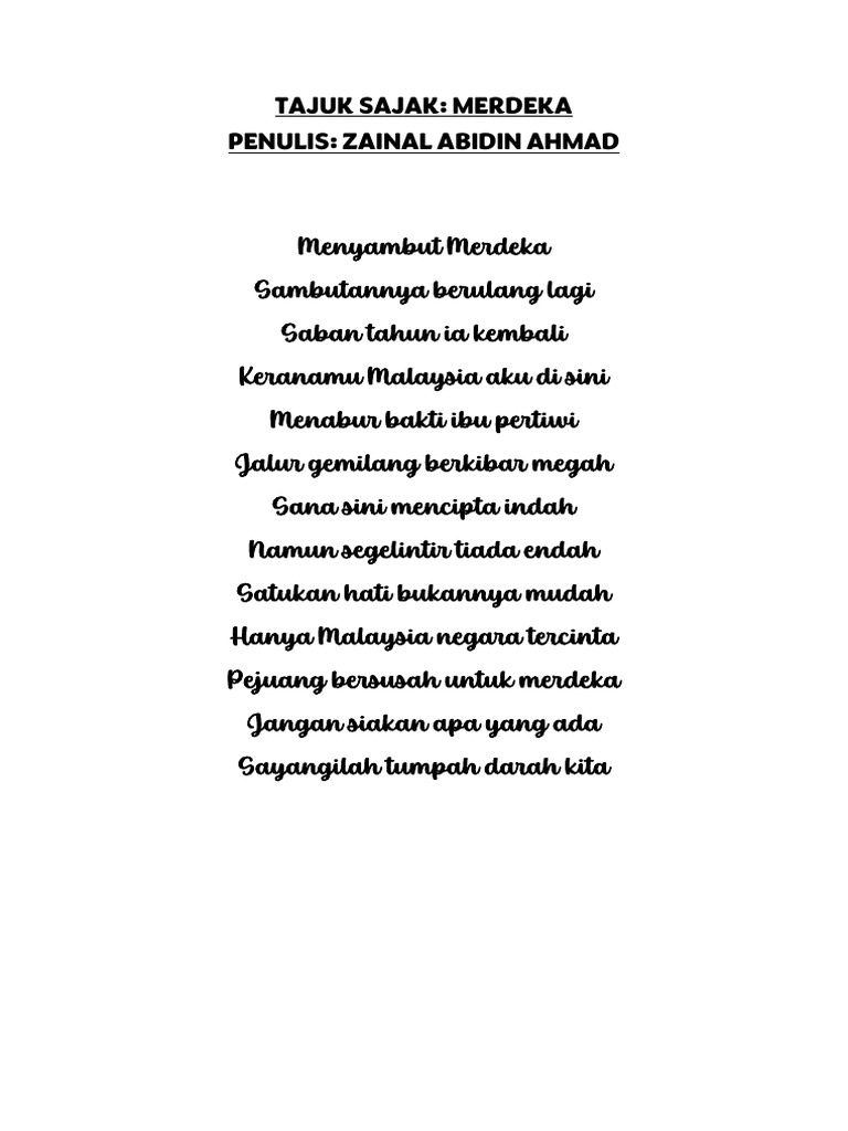 TEKS SAJAK_MERDEKA.pdf | PDF