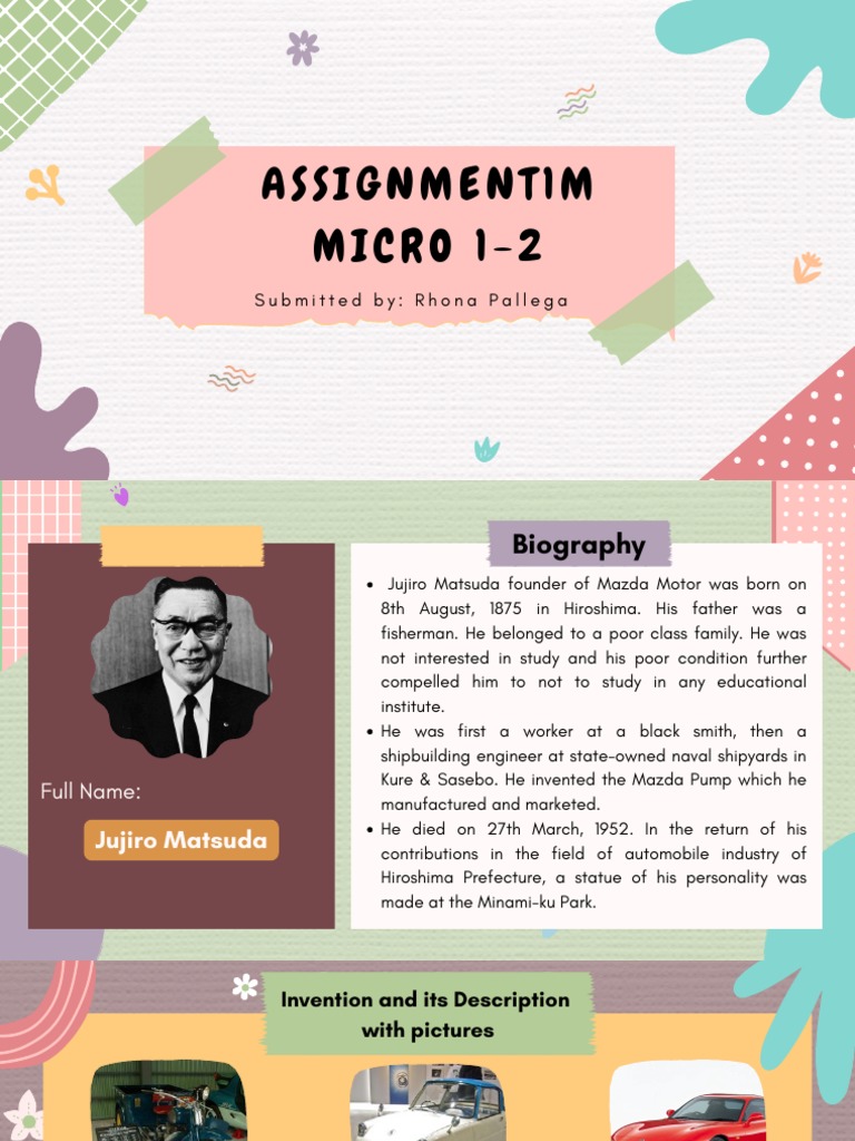 PALLEGA - Assignment1M MICRO1 2 PDF | PDF | Car | Wheeled Vehicles