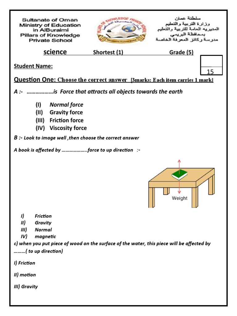 Short Test GR (5) 2 | PDF
