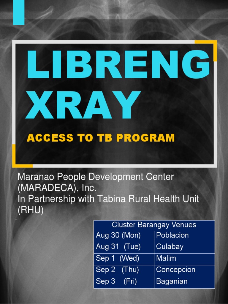 Free X-Ray Printables for TB Program | PDF