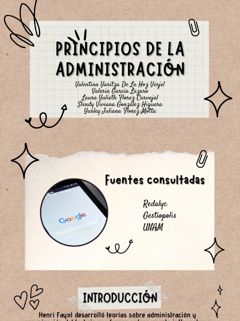 Principios de La Administración | PDF