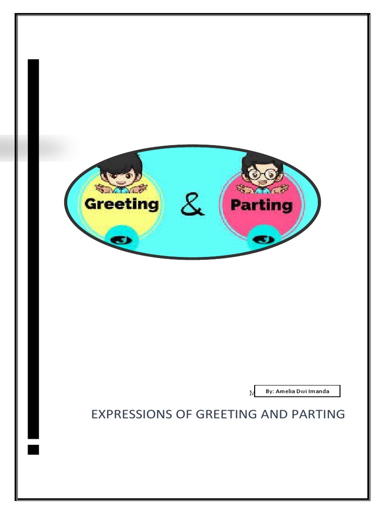 Expression of Greeting and Parting | PDF | Self-Improvement