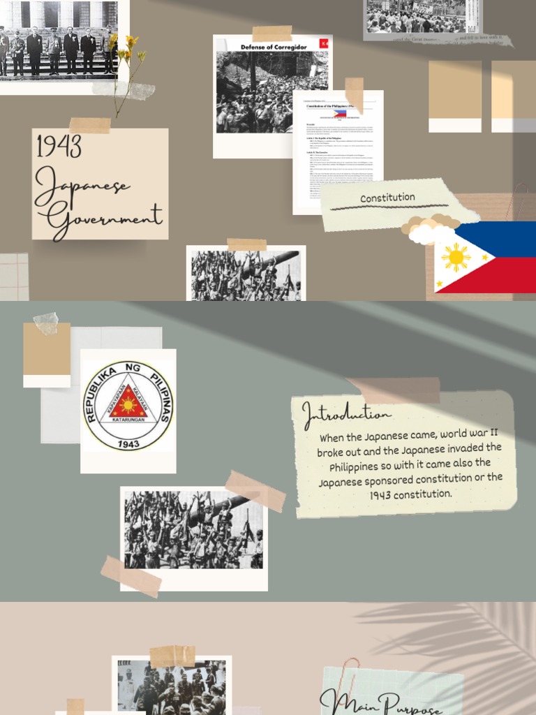 1943 Japanese Government | PDF | Political Science | Philippines